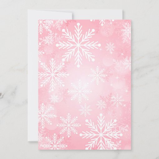 Pink Christmas Party Invitation | Zazzle
