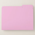 Pink Color File Folder | Zazzle