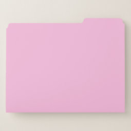 Pink Color File Folder | Zazzle