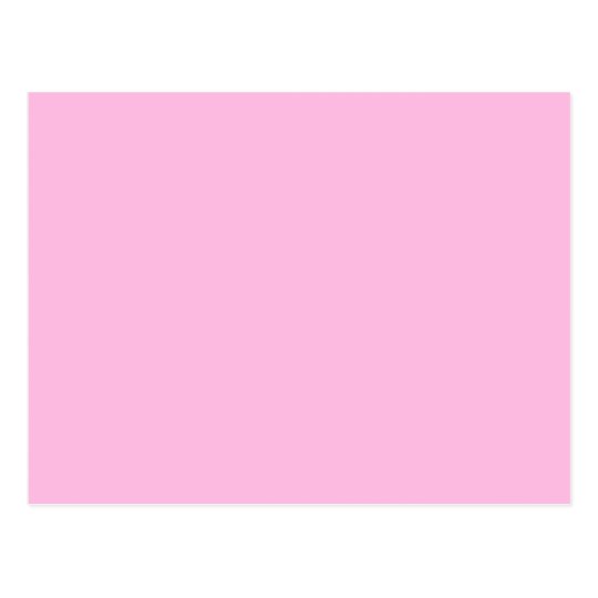 Pink Color Postcard | Zazzle.com