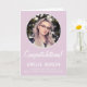 Pink Congratulations Graduate Photo Graduation Card | Zazzle