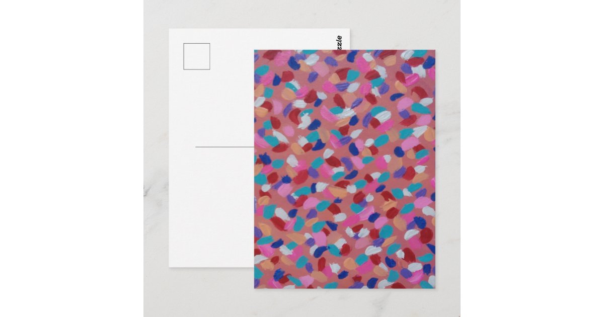 Pink Cotton Candy Postcard | Zazzle