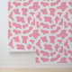 Pink Cow Spots Wallpaper | Zazzle