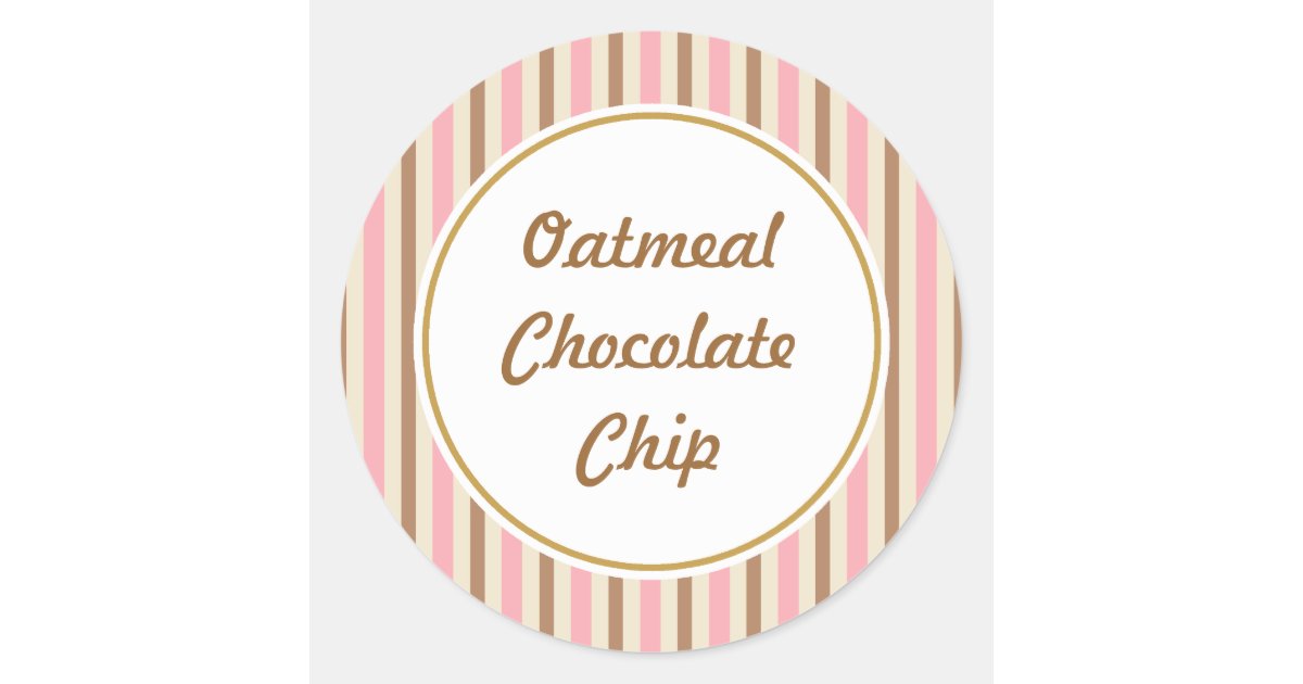 Pink Cream Custom Stickers | Zazzle