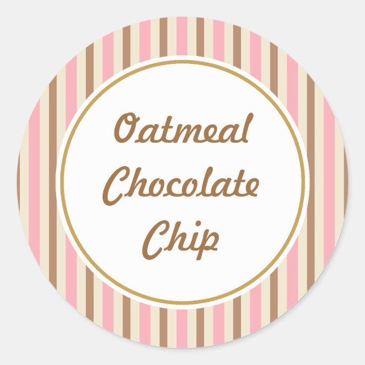 Pink Cream Custom Stickers | Zazzle