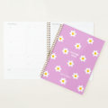 Pink Daisy-Chain Teacher's Planner | Zazzle