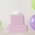Pink Damask Pattern | DIY Background Color Wrapping Paper | Zazzle