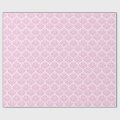 Pink Damask Pattern | DIY Background Color Wrapping Paper | Zazzle