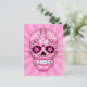 Pink Diamond Sugar Skull Postcard | Zazzle