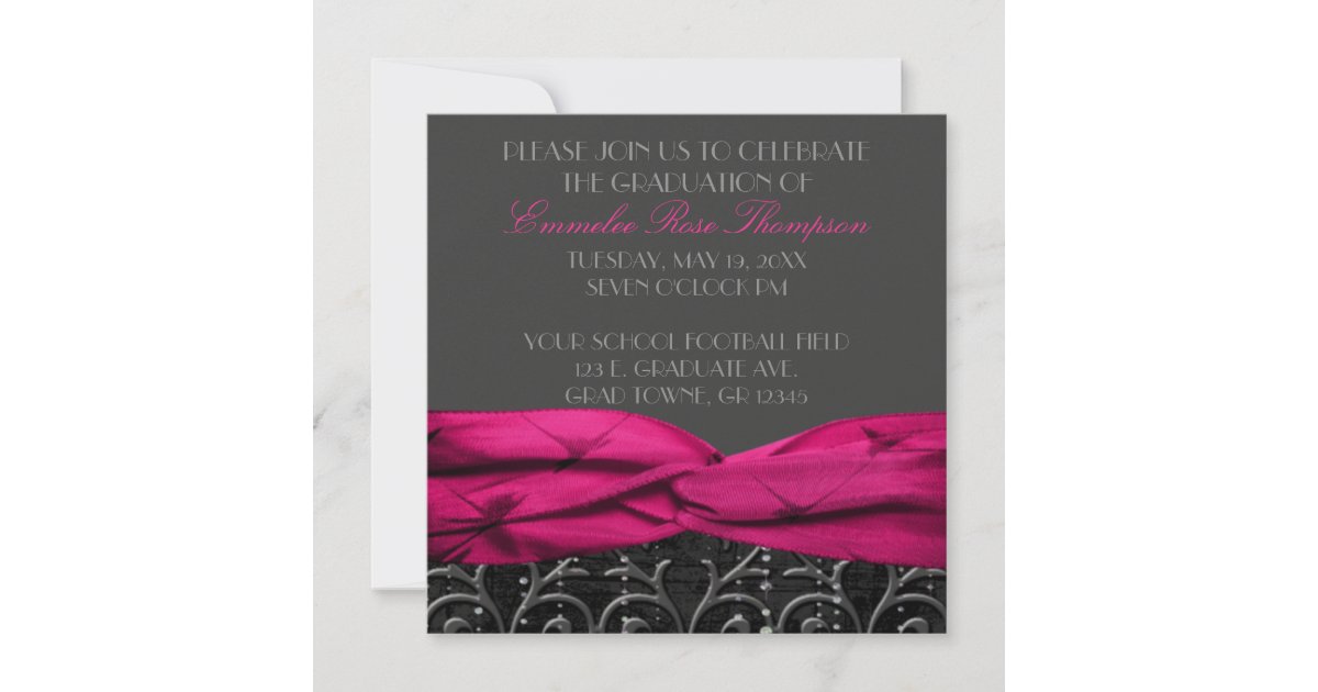 PINK DIAMONDS Invitation | Zazzle