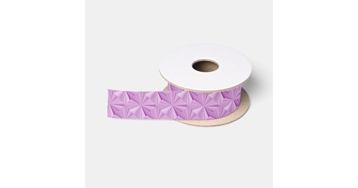 Pink Diamonds Narrow Satin Ribbon by Janz | Zazzle