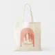 Pink Disney Princess Castle Bridesmaid Tote Bag | Zazzle