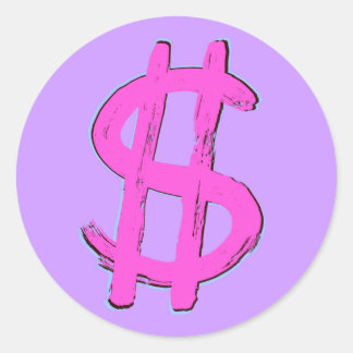 Dollar Sign Stickers | Zazzle