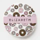 Pink Donuts, Brown Donuts, Sprinkles, Your Name PopSocket | Zazzle