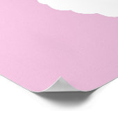 Pink Dotty Butterfly Poster | Zazzle