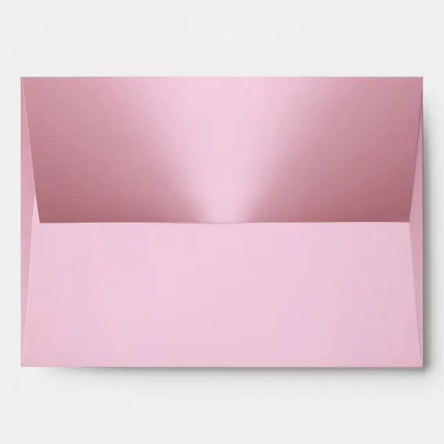 Pink Envelope 5 x 7 | Zazzle
