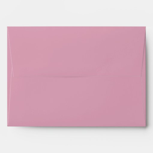Pink Envelope, Pink Glitter Lined Envelope | Zazzle