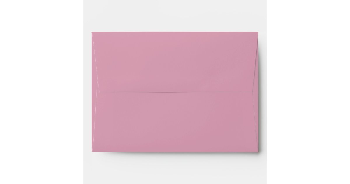 Pink Envelope, Pink Glitter Lined Envelope | Zazzle