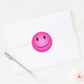 Pink Face Sticker | Zazzle
