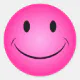 Pink Face Sticker | Zazzle