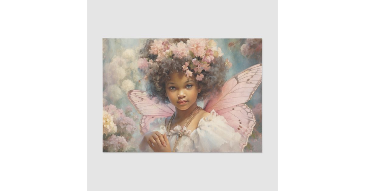 Pink Fairy Tissue Paper | Zazzle