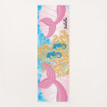 Pink Fantasy Mermaid Life Yoga Mat | Zazzle