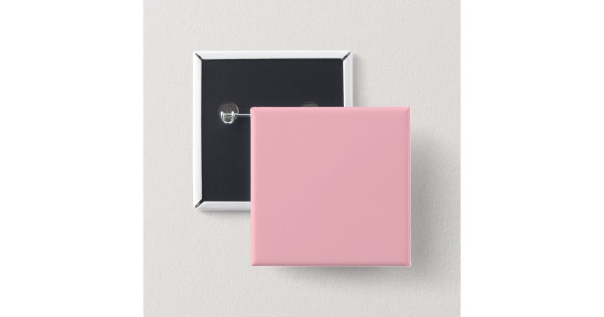 Pink FFC0CB Color, With Option to Add Image Button | Zazzle