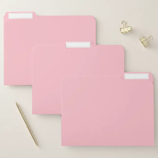 Pink File Folder | Zazzle