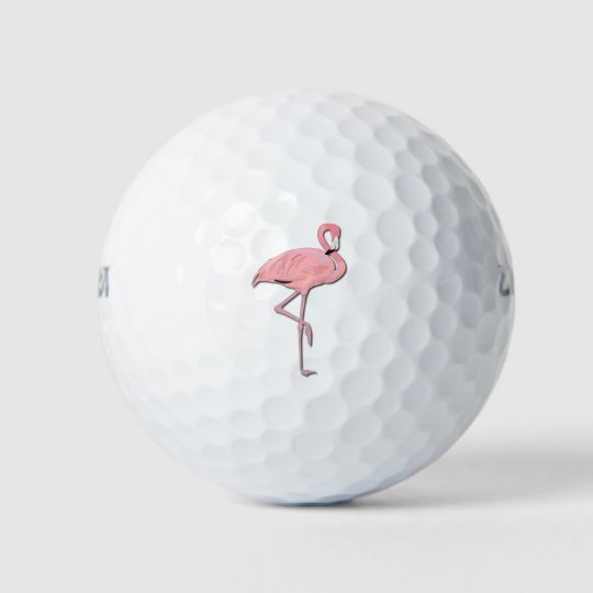 Pink Flamingo Golf Balls | Zazzle.com