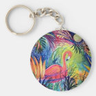 Flamingo Keychain | Zazzle.com
