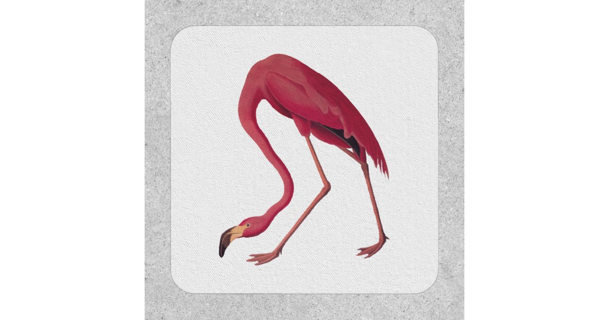 Pink Flamingo Patch | Zazzle