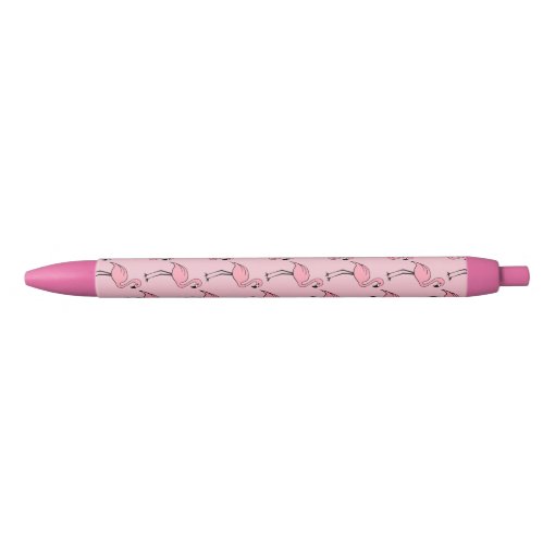 Pink Flamingo School Office Writing Pen Gift | Zazzle