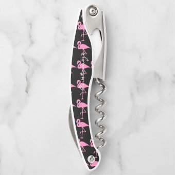 Pink Flamingo Thunder_Cove Waiter's Corkscrew | Zazzle