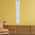 Pink Floral Alphabet Growth Chart | Zazzle