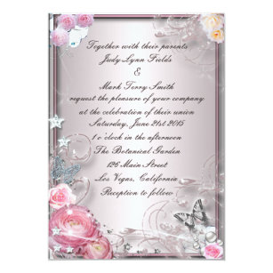 Butterfly Wedding Invitations | Zazzle