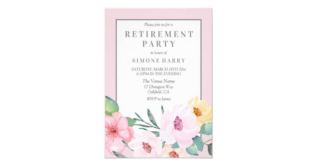 Retirement Celebration Borders And Frames