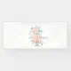 Pink Floral Cake Bakery Banner | Zazzle