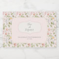 Pink Floral Chinoiserie Wedding Sparkling Wine Label | Zazzle