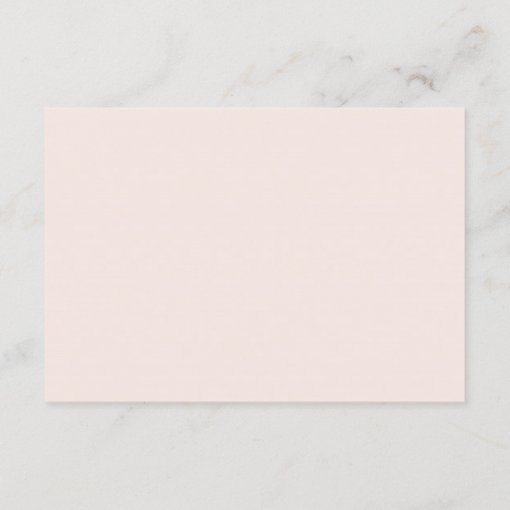 Pink Floral Desert Cacti Foliage Wedding Details Enclosure Card | Zazzle