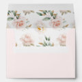 Pink Floral Spanish Catholic Baptism Envelope | Zazzle