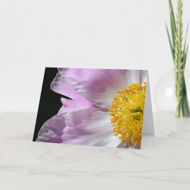 Pink Flower Card | Zazzle
