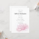 Pink Flower Graduation Party Invitation | Zazzle