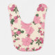 Pink Flowers, Floral Pattern, Pattern Of Flowers Baby Bib | Zazzle