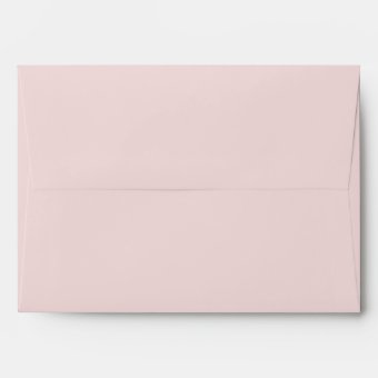 Pink French Perfume Bottle Chic Monogram Envelope | Zazzle