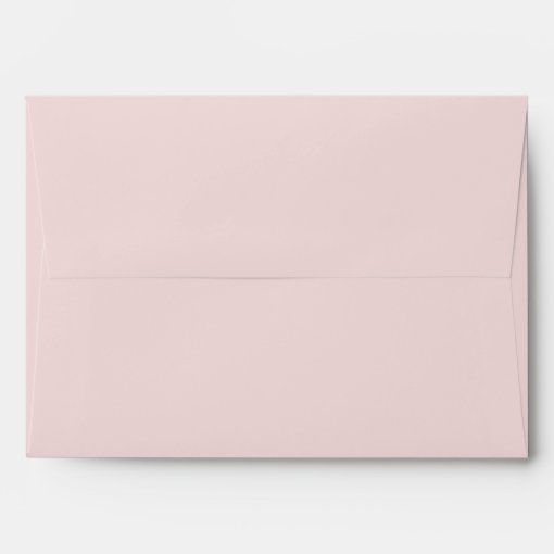 Pink French Perfume Bottle Chic Monogram Envelope | Zazzle