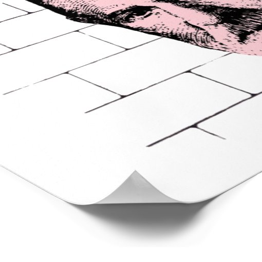 Pink Freud Sigmund Freud Poster | Zazzle