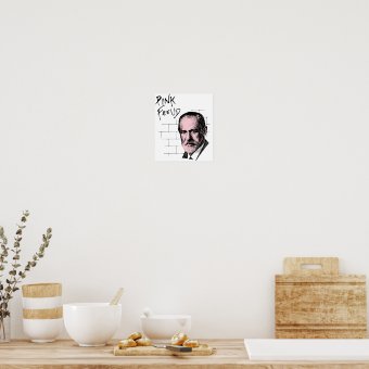 Pink Freud Sigmund Freud Poster | Zazzle