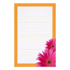 Daisy Border Stationery | Zazzle.com