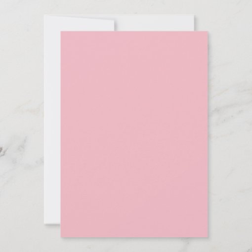 Pink Girl Rabbit Balloon Baby Shower Invitation | Zazzle