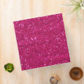 Pink Glitter Binder | Zazzle